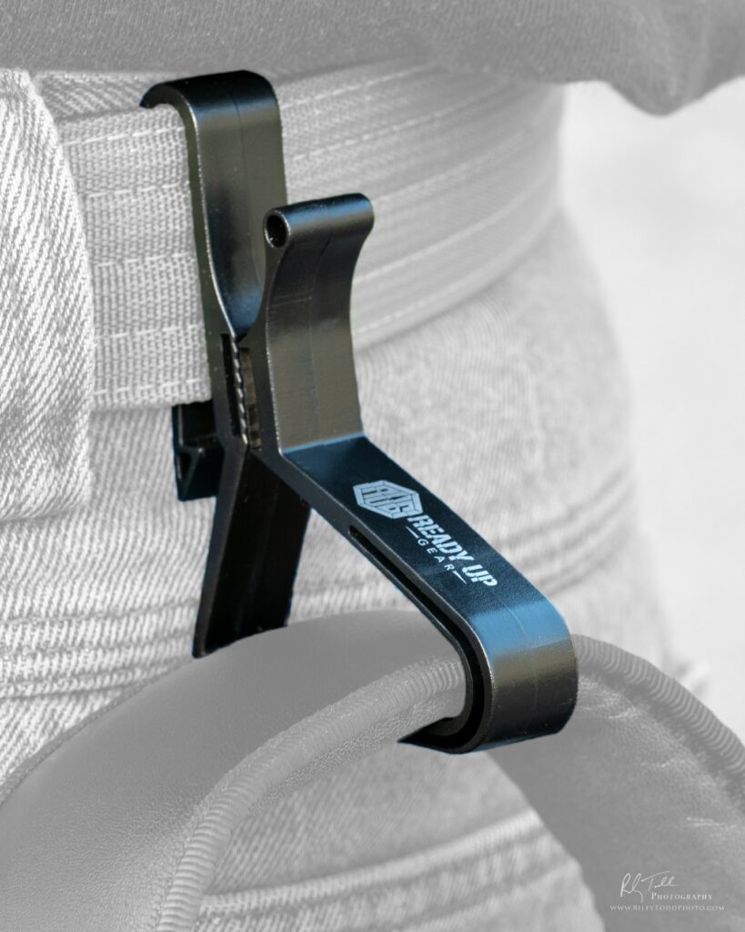 EarClip - Belt Clip for Hearing Protection | Ready Up Gear