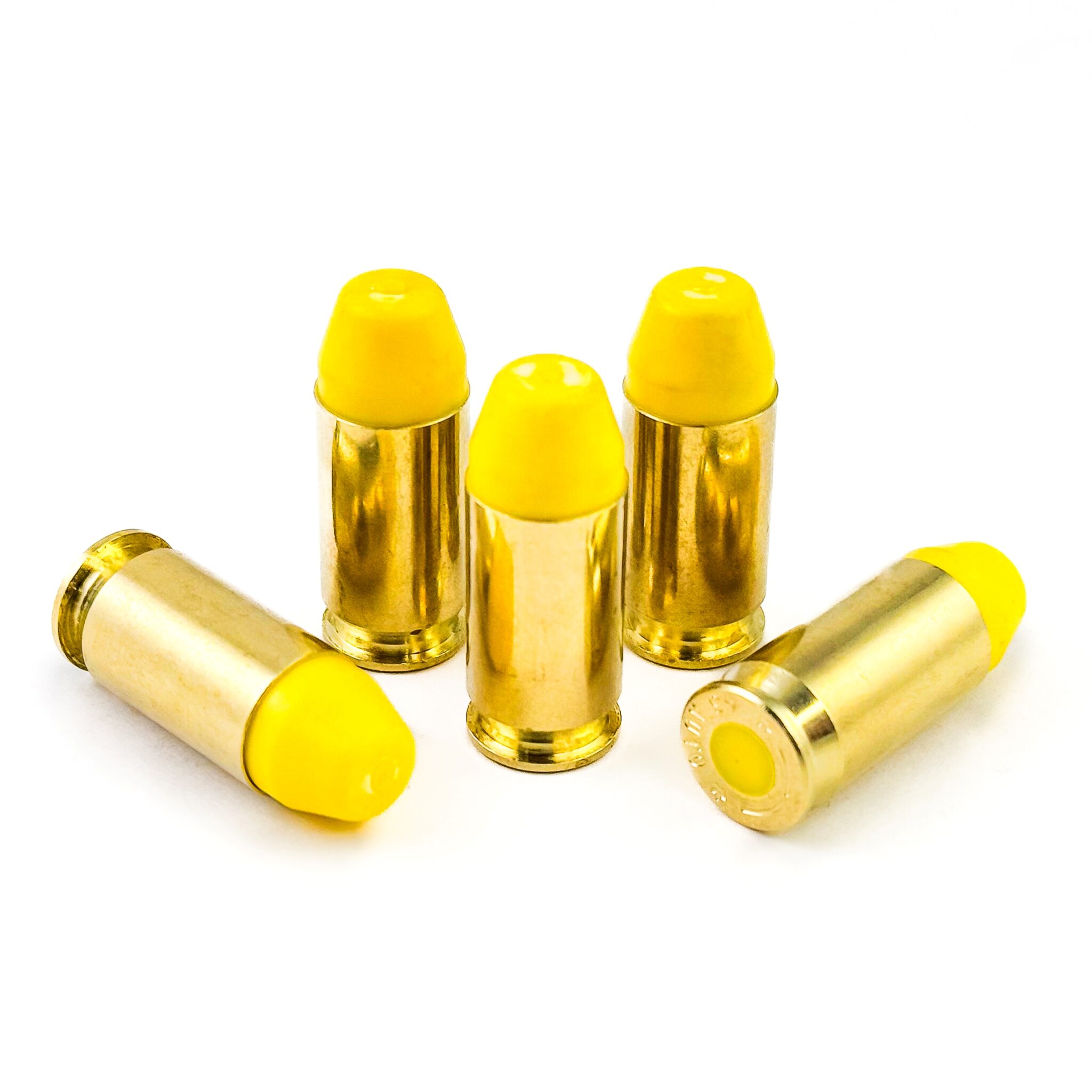 9mm Dummy Ammo Training Inert Rounds | Brass Shell Case